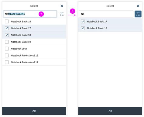 User Input UI Element Types SAP Fiori For Web Design Guidelines