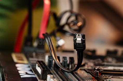 Computer Parts Of Processing Unit Close Up Stock Image Image Of Information Computer