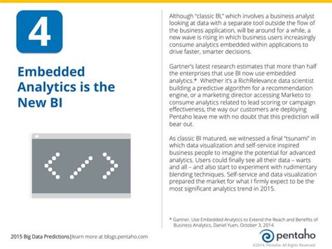 Big Data Predictions For 2015 Ppt