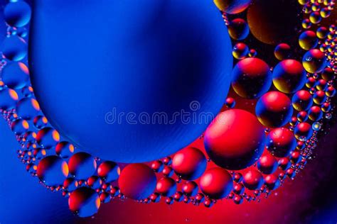 Scientific Image Of Cell Membrane Macro Up Of Liquid Substances
