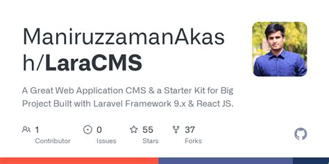 GitHub ManiruzzamanAkash LaraCMS A Great Web Application CMS A Starter Kit For Big Project