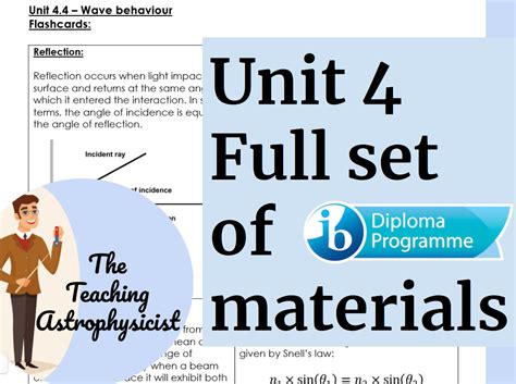 ib dp physics unit 4 waves teaching resources