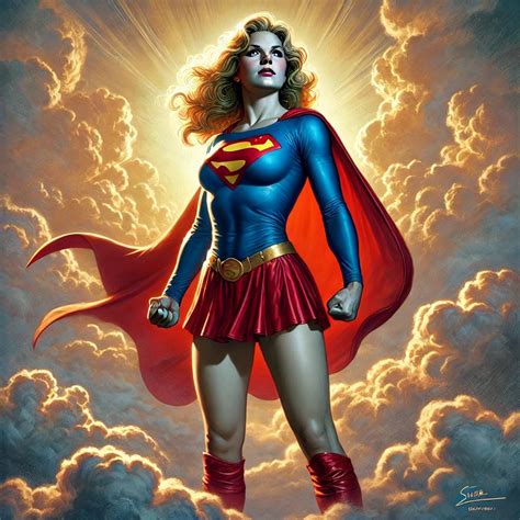 Supergirl Angel In The Sky By Wbatson99 On Deviantart