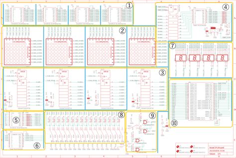 Fpga実習ボードの回路図