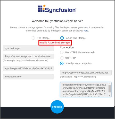 installation and deployment of the syncfusion report server