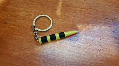Rust Explosive Ammo Keychain By Doteroentusiasta Makerworld