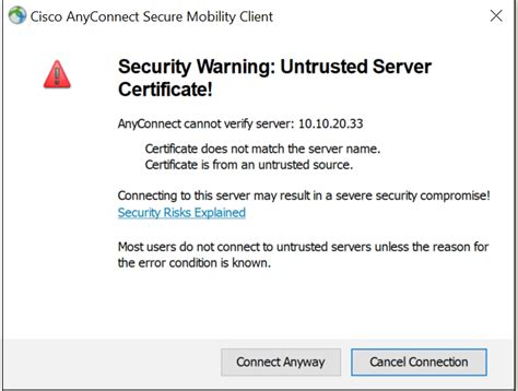 Cisco ASA AnyConnect VPN Example