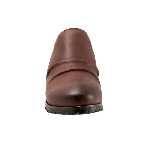 Softwalk Mara S1956 235 Womens Brown Narrow Leather Ankle And Booties Bo