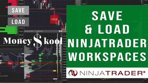 How To Save And Load Ninjatrader Workspaces Youtube