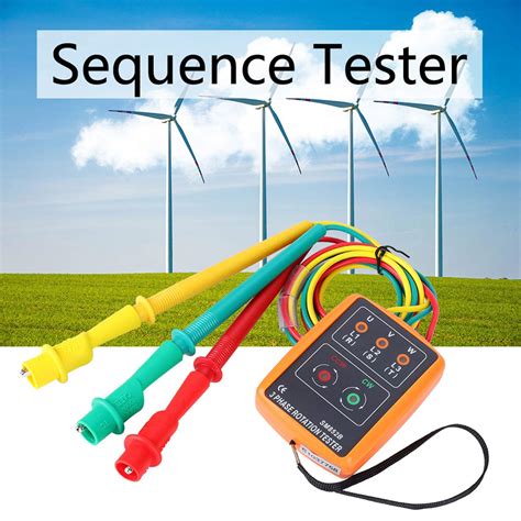 Buy Phase V To V AC Sequence Order Presence Rotation Checker Indicator Detector Meter