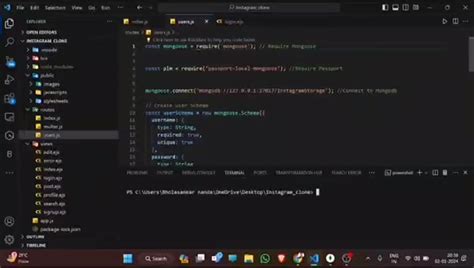 Developed Instagram Clone With Nodejs And Expressjs Bholasankar Nanda Posted On The Topic