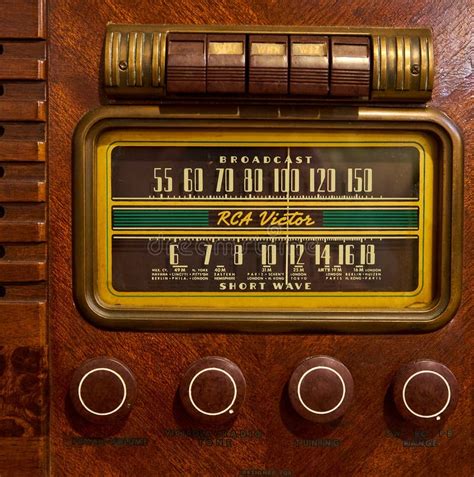 Up Close Vintage Am Radio Tuning Dial And Scale Editorial Image Image Of Radio Communication