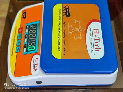 Hi Tech Precision Weighing Machine Weighing Capacity 20kg 1gram At ₹ 1500 Piece In Mayurbhanj