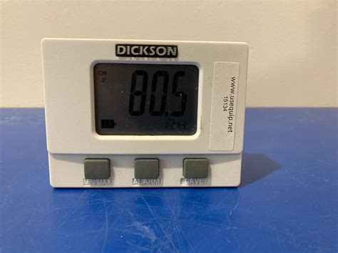 15134 Dickson Tm320 Temperature Humidity Data Logger Ebay