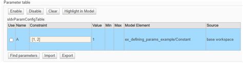 Specify Parameter Configuration For Full Coverage Matlab And Simulink