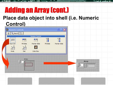 chapter 6 arrays and clusters labview arrays collection of elements