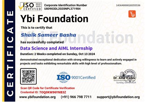 Shaik Sameer Basha On Linkedin Hi Everyone I Have Successfully Completed A Comprehensive