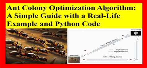 Ant Colony Optimization Algorithm A Simple Guide With A Real Life