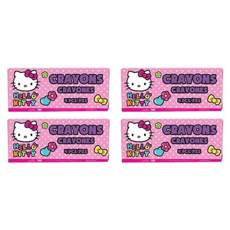 Hello Kitty Crayons Favor