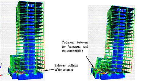Collapse Simulation Of Rc High Rise Building Induced By Extreme Earthquakes Earthquake