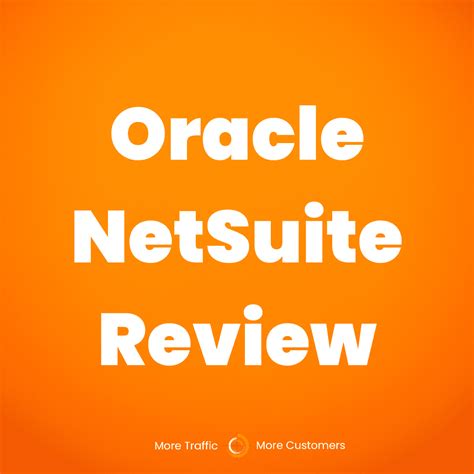 Oracle Netsuite Review [2024]