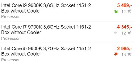 Four 9th Gen Core KF Processor Models Get Listed TechPowerUp