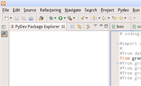 eclipse vertical toolbar stack overflow