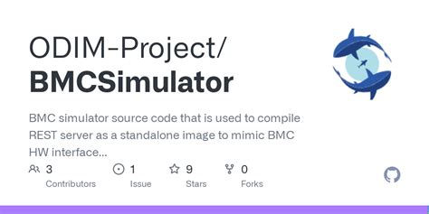 Github Odim Project Bmcsimulator Bmc Simulator Source Code That Is Used To Compile Rest