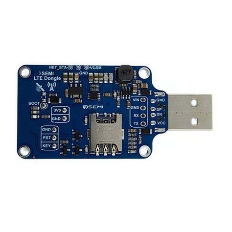 7semi Ec200u 4g Lte Cat 1 Dongle Gnss Positioning And Global Band Support