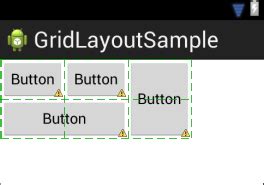 Using The Android GridLayout Manager In The Graphical Layout Tool Techotopia