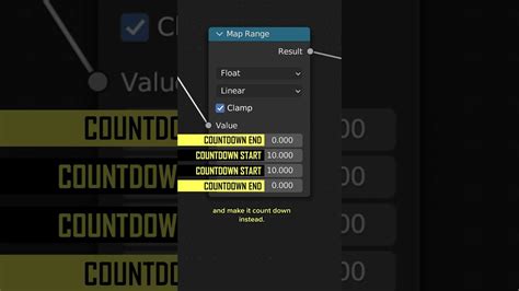 3d Countdown Timer With Geometry Nodes Blender Tutorial Youtube