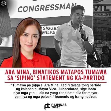 Pilipinas Today - Binatikos ng mga netizen ang aktres at Pasig City 2nd District councilor ...