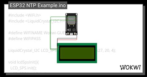 Lcd Wokwi ESP32 STM32 Arduino Simulator