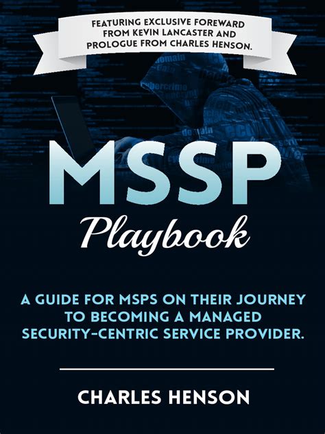 Mssp Playbook By Charles Henson Download Free Pdf Security Computer Security