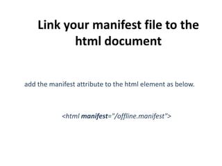 Offline Storage PPT