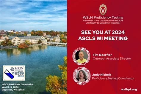 Wslh Proficiency Testing On Linkedin Asclswi Ascls Wisconsin Wslh Clinicalproficiencytesting…