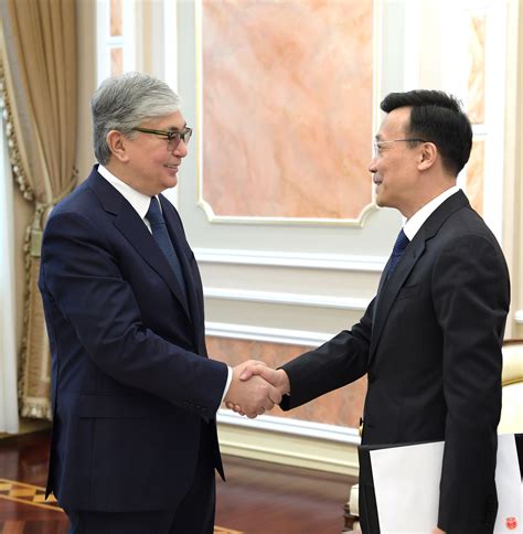 Meeting With Zhang Xiao Ambassador Extraordinary And Plenipotentiary Of The Peoples Republic