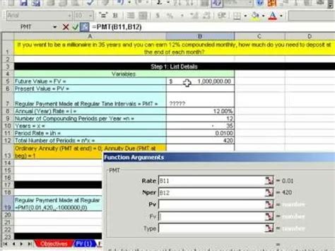How To Calculate Future Value For An Annuity In MS Excel Microsoft Office WonderHowTo