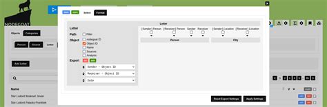 Nodegoat Guide Export Relational Data As A Single Csv File