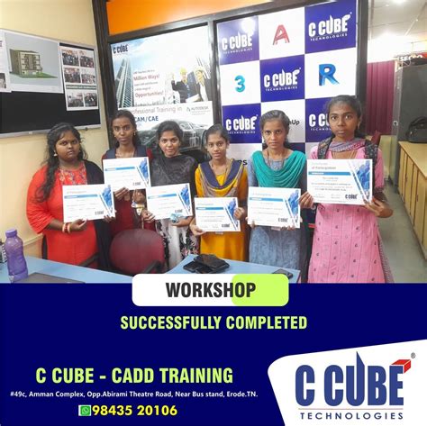 C Cube Technologies On Linkedin Workshop 49c