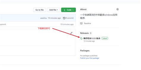GitHub NK translate 一个快速简洁的中英翻译windows应用程序