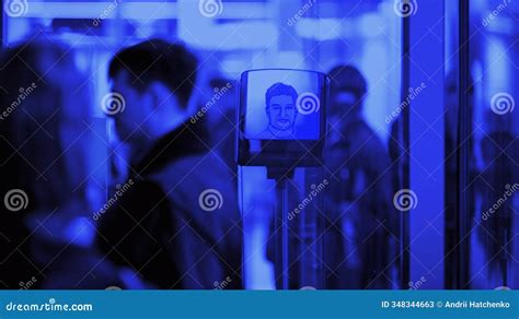 Security Checkpoint At Government Facility Using Facial Recognition And