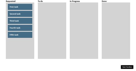 Multi Column Draggable Codesandbox