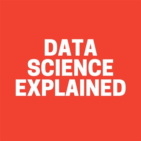 Data Science Explained Youtube