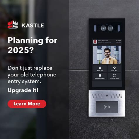 Kastles Modern Video Intercom Solutions Provide Better Security And
