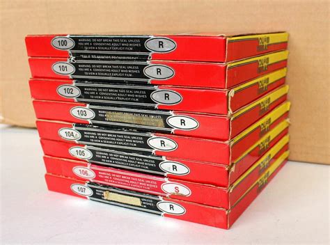 Vintage 1970s Swedish Erotica 8mm Films Lot Of 8 Movies Loops John