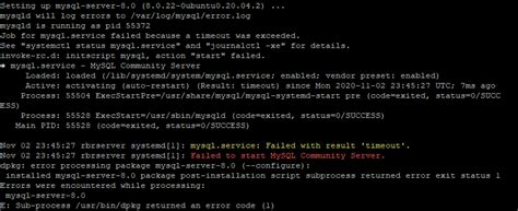mysql 8 0 upgrade errors on ubuntu 20 04 tecklyfe