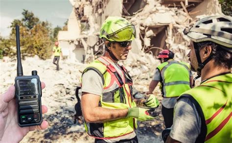 Radio Repeater In Rescue Operations And City Security