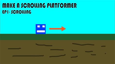 make a scrolling platformer in scratch ep1 scrolling youtube