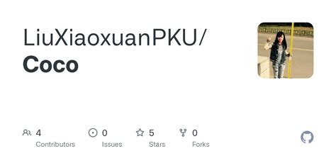 GitHub LiuXiaoxuanPKU Coco